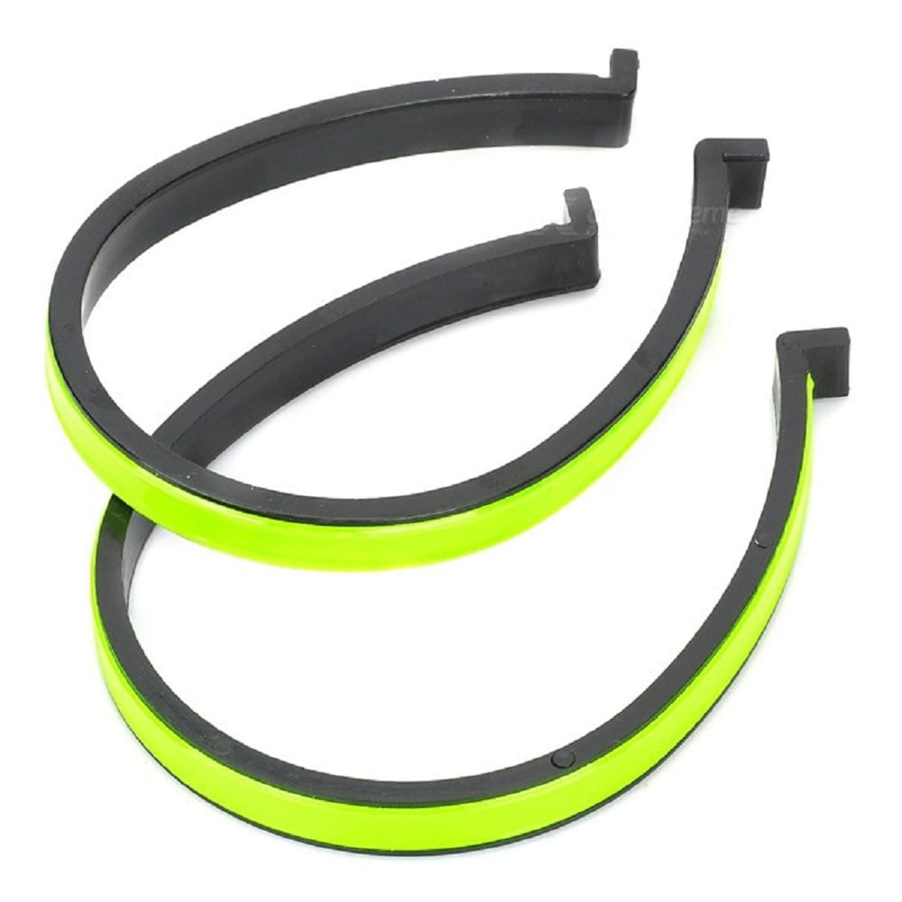2-Pack Reflective Safety Bands for Arm, Leg, or Ankle – Hi-Vis Straps ...