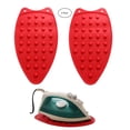 Dependable Industries 2-Piece Silicone Iron Rest Pads – Heat-Resistant ...