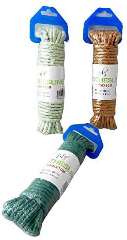 Dependable Industries 3 Piece 32.8 Foot Each Diamond Braid ...