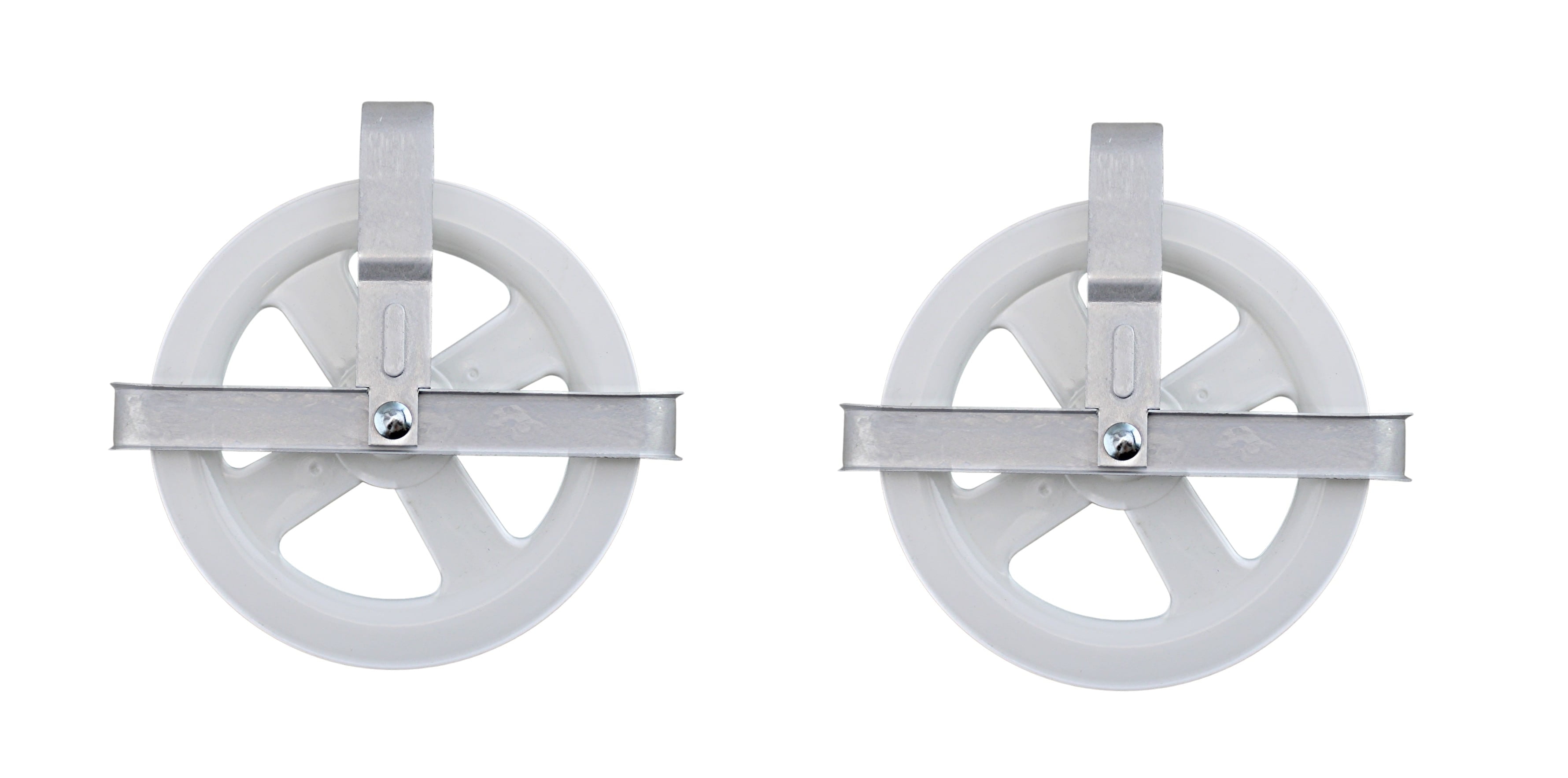 Dependable Industries 5-inch Plastic Clothesline Pulley Set with ...