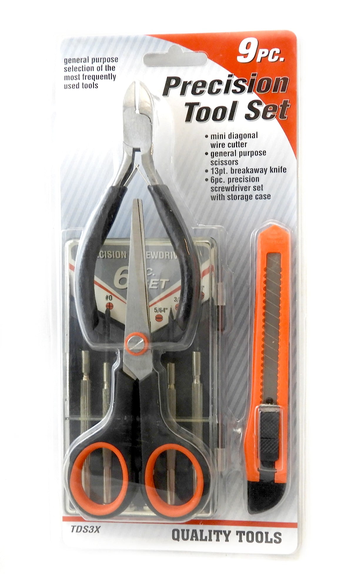 Dependable Industries 9 Piece Precision Screwdriver Set Includes Wire ...