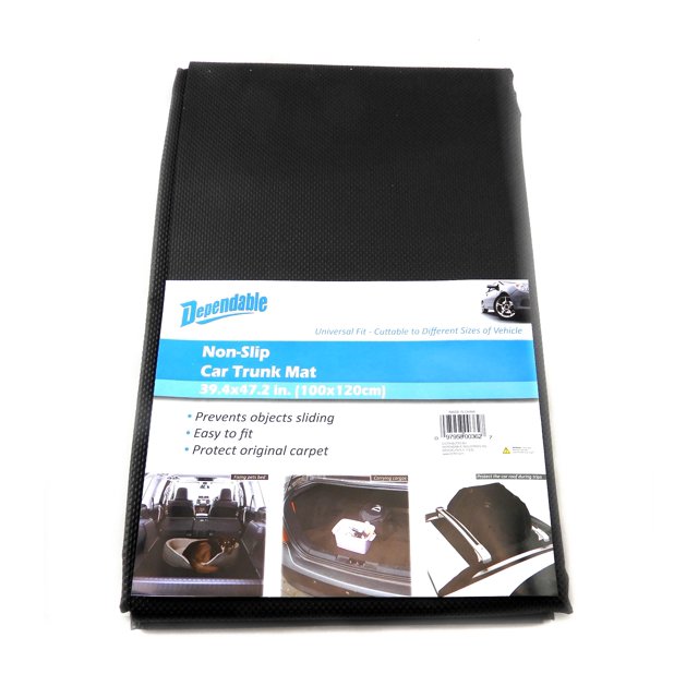 "Dependable Industries Universal Non-Slip Car Trunk Mat for Auto SUV ...