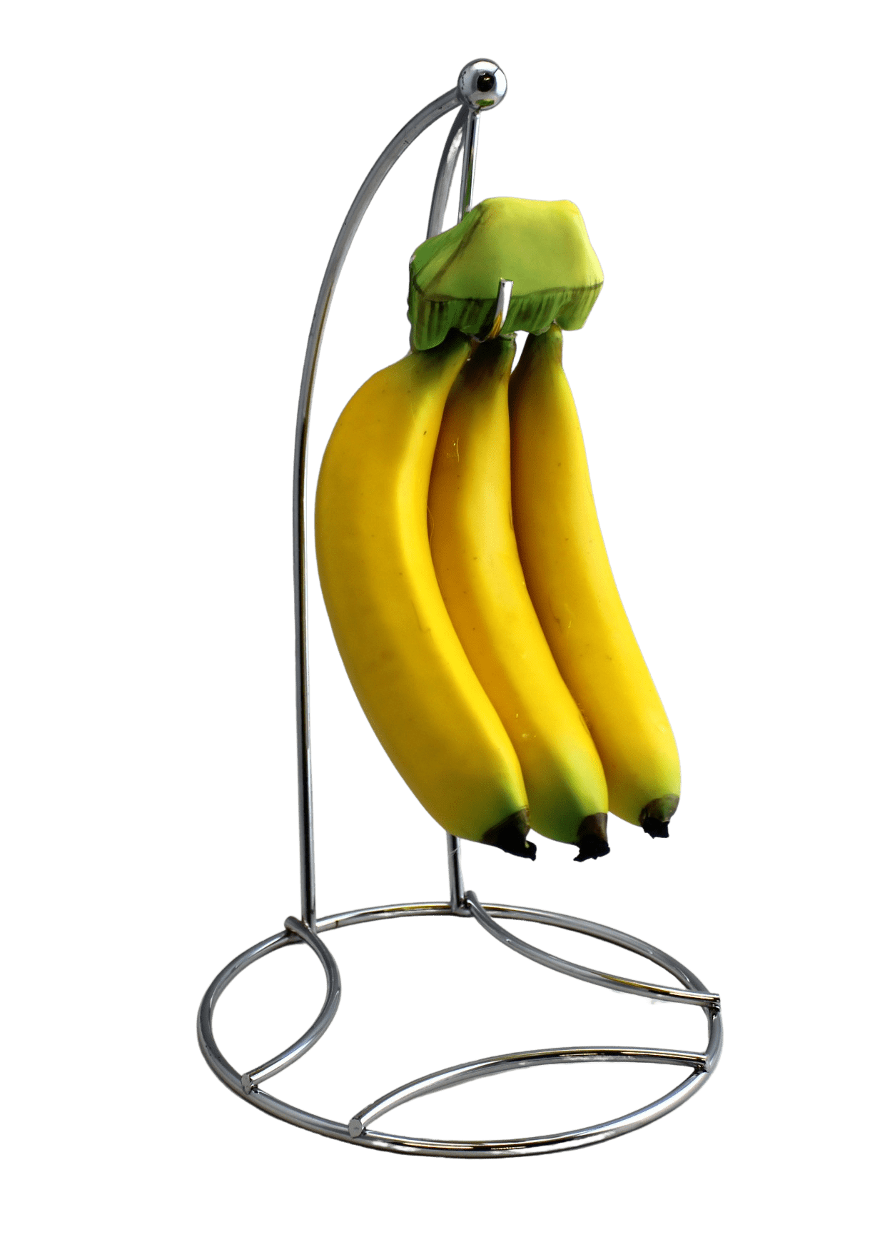 Dependable Chrome Banana Tree Rack, Kitchen Fruit Storage, Prevents ...
