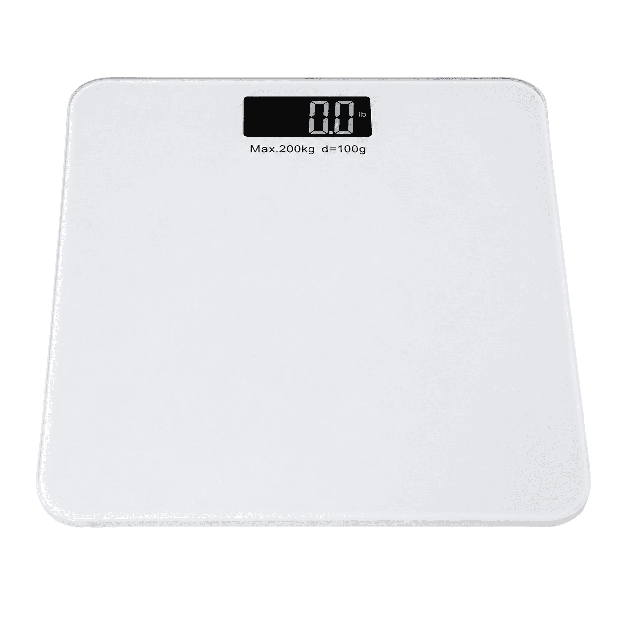 Dependable Industries Digital Bathroom Weight Scale 440 lb Capacity ...