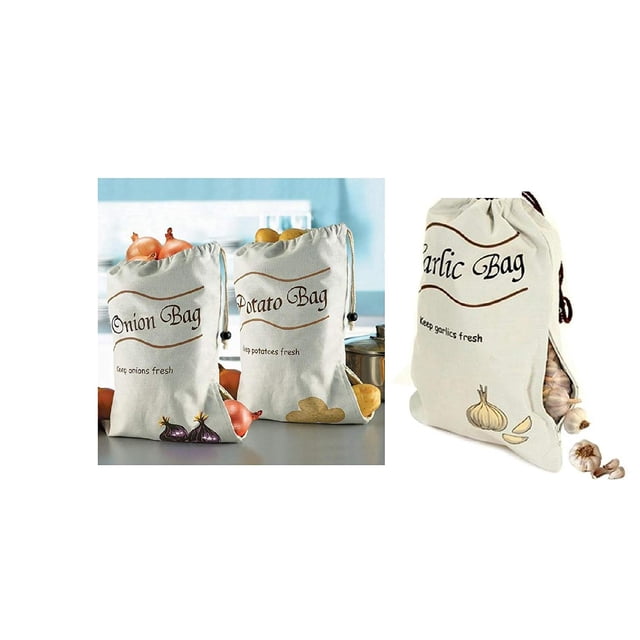 Dependable Industries Inc. Essentials 3 pack Onion Potato & Garlic ...