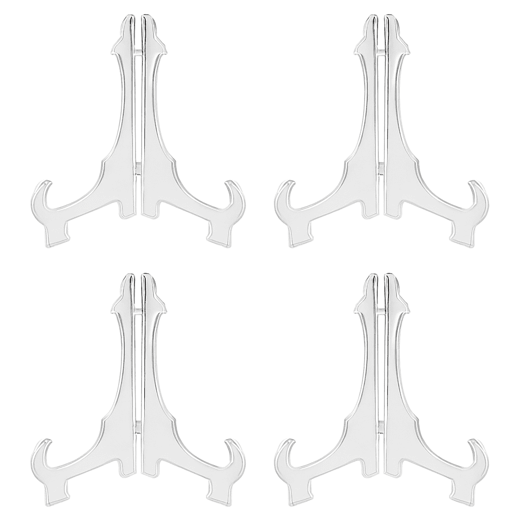 Dependable Industries Inc. Essentials 4-Pack Clear Plastic Easel ...