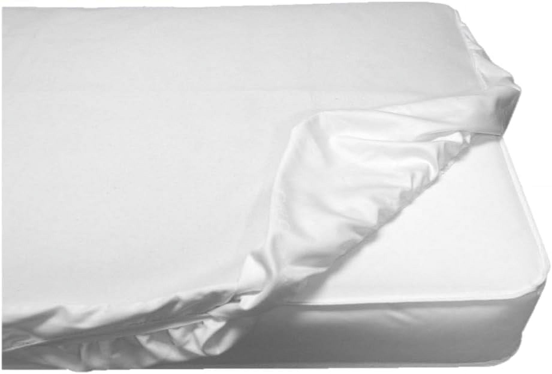 Dependable Industries Vinyl Fitted Crib Mattress Cover 28 x 52 in ...