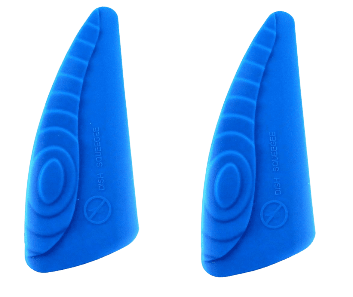 Dependable Industries Set of 2 - Plate Scourer Squeegee Sponge ...