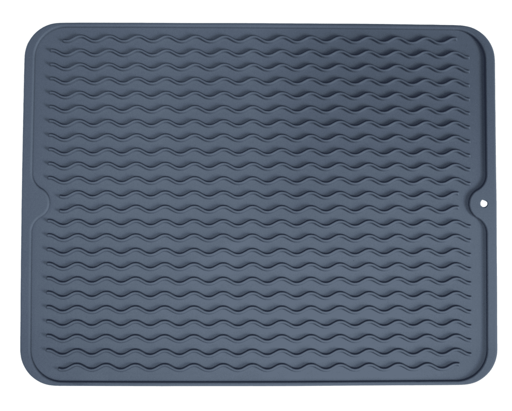Dependable Industries Silicone Drying Mat, 16"x12" - Grooved Design ...
