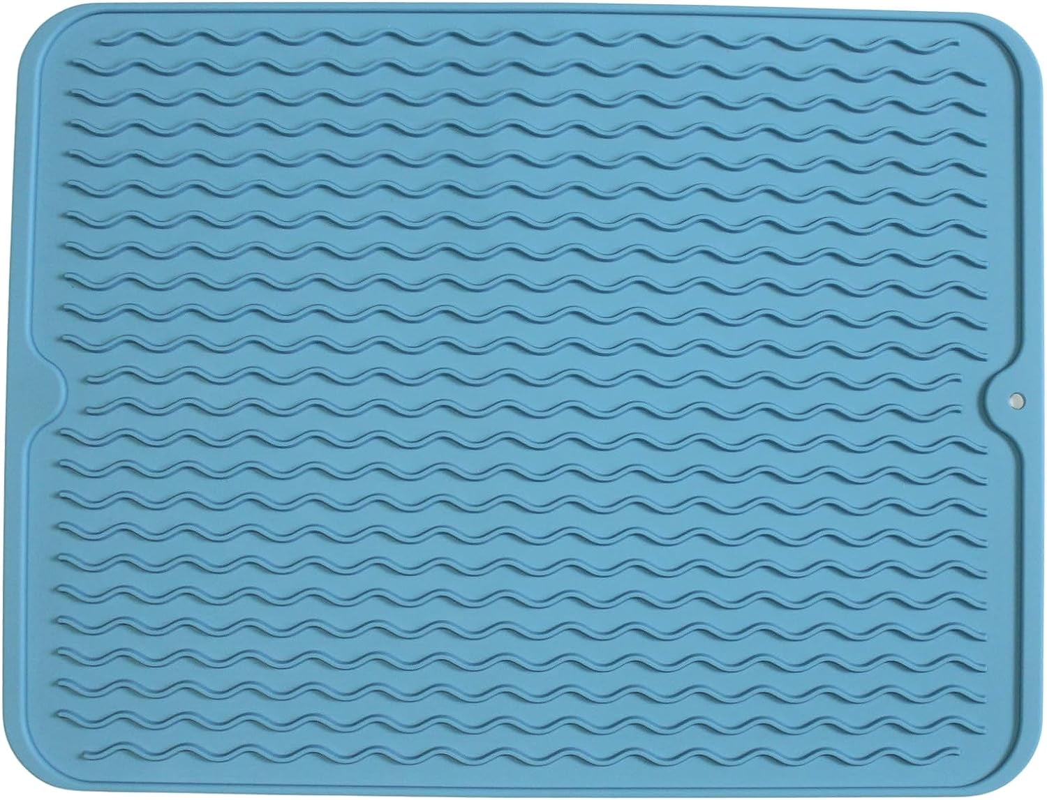 Dependable Industries Silicone Drying Mat, 16"x12" - Grooved Design ...