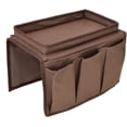 Dependable Industries inc. Essentials Sofa Armrest Table TV Remote ...