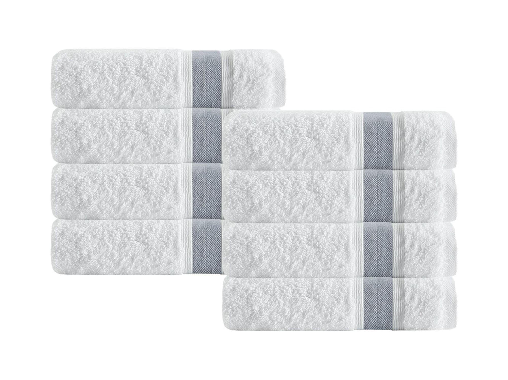 Depera Home - Unique Hand Towels - 8 Piece Hand Towels, long staple ...
