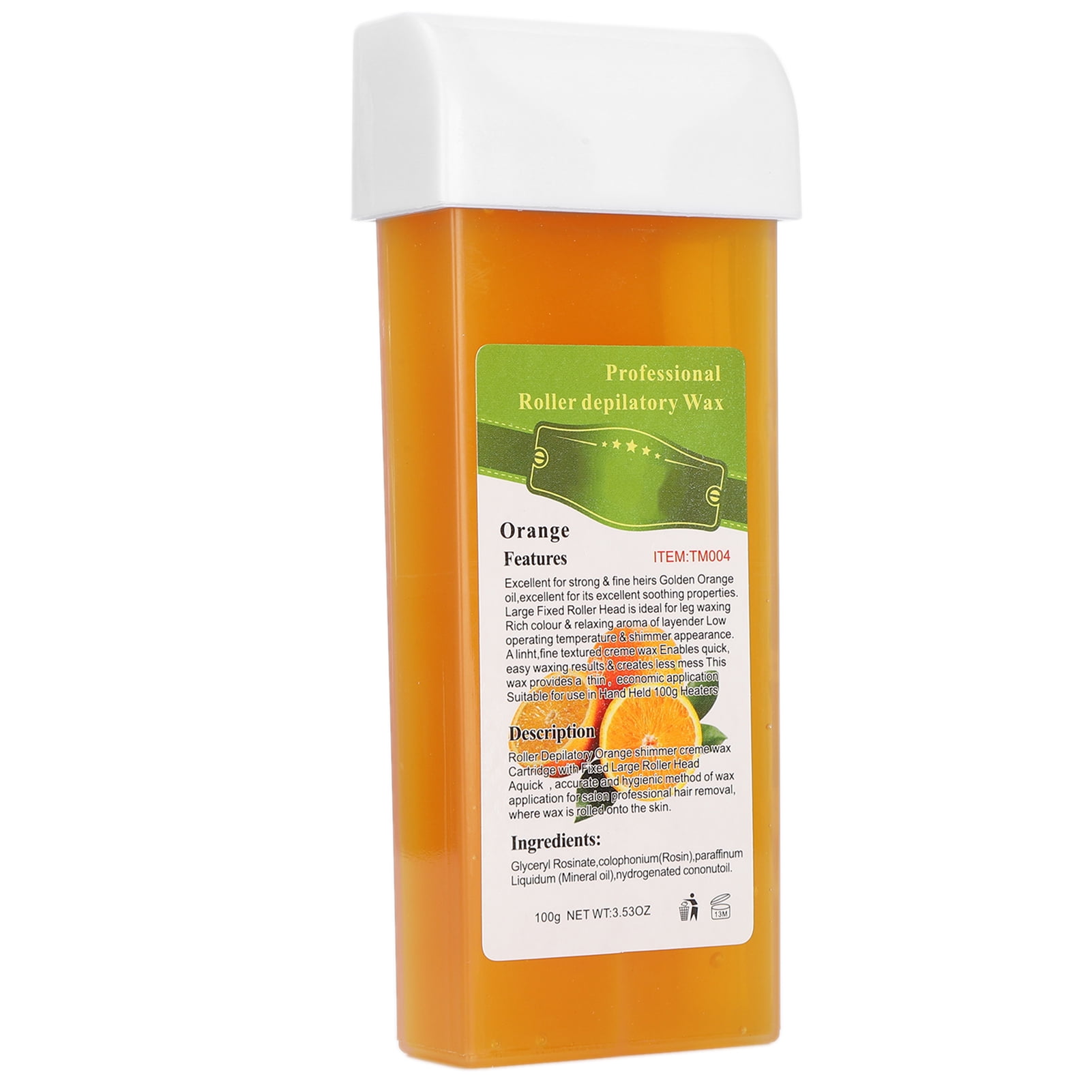 Depilatory Wax Roller, Roll On Wax Safe Ingredients Easy Use For Arms ...