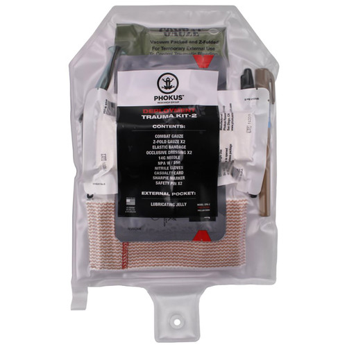 Deployment Trauma Kit II (DTK II) with External Pill Pouch - Walmart.com