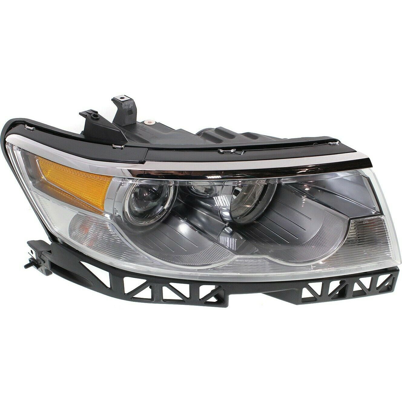 Depo K31-11A1R-AS7 Headlight, Rh, Chrome Housing, Clear Lens, With ...