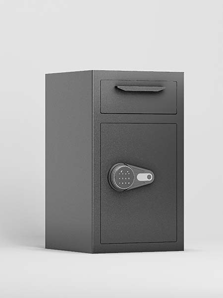 Depository Drop Safe Front Drop Slot Lock Box with Digital Combination ...