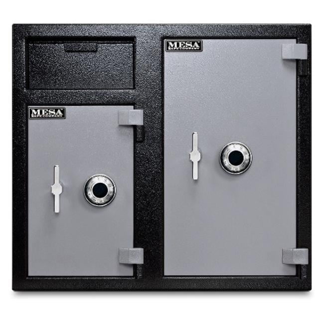 Depository Safe with Dual Doors Side by Side 2 Combination Dial Locks ...