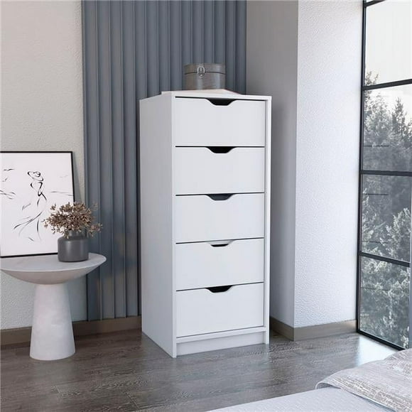 Black Narrow Chest Drawers