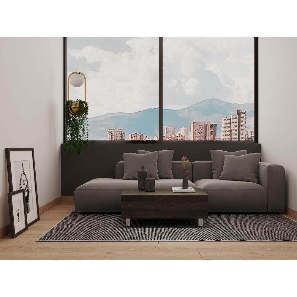 Depot E-Shop Aran 32-inch Wide Lift Top Coffee Table with Storage ...