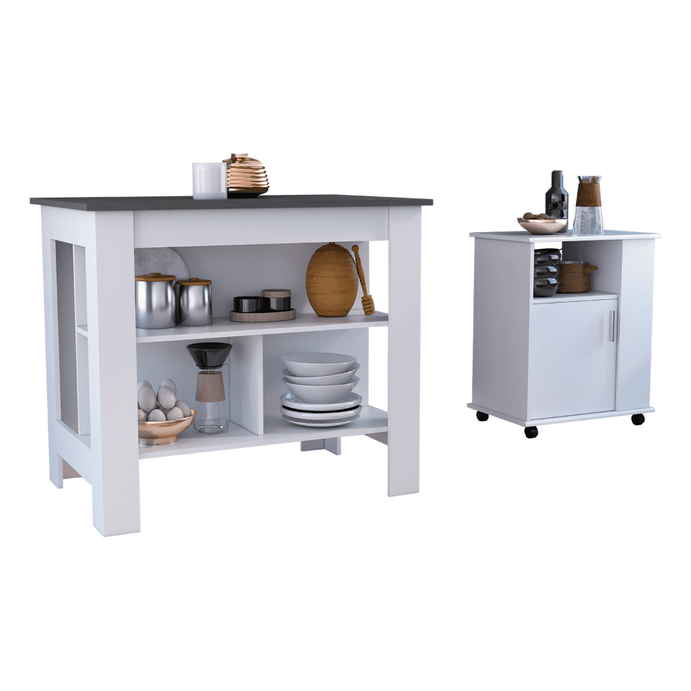 Depot E-Shop Stamford 2 Piece Kitchen Set - Walmart.com