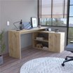 Depot E-Shop Boston Desk - Smoky Oak - Walmart.com