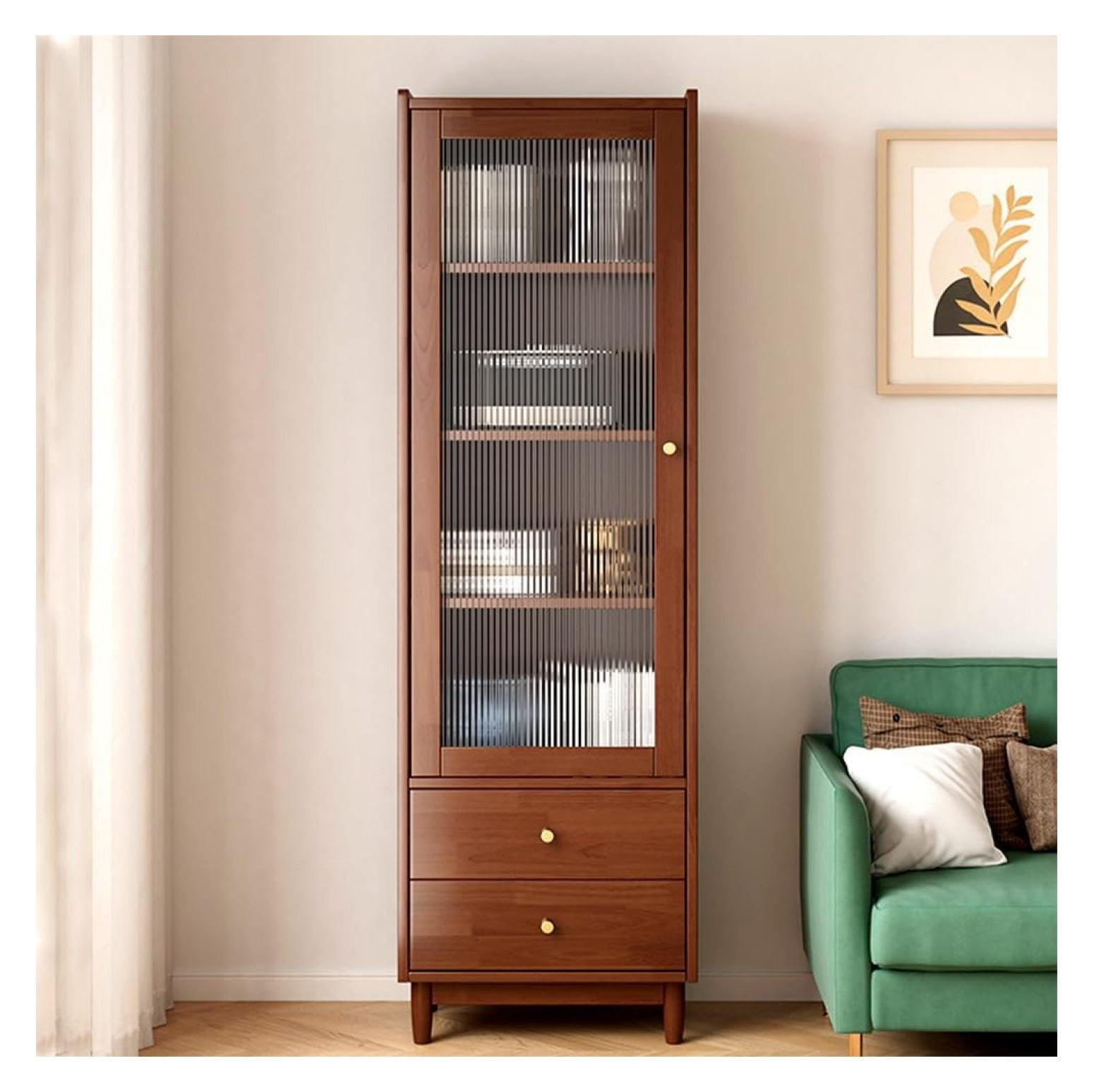 Depot Esh Wooden Glass Door Bookcase - 4-Tier Cube Bookshelf Storage ... Depot Esh Wooden Glass Door Bookcase - 4-Tier Cube Bookshelf Storage ...