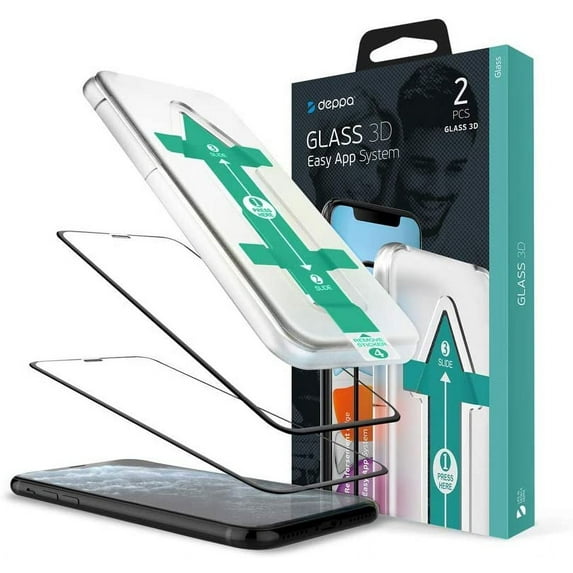 Deppa Screen Protector for iPhone 11 / XR | 2-Pack | with Smart ...