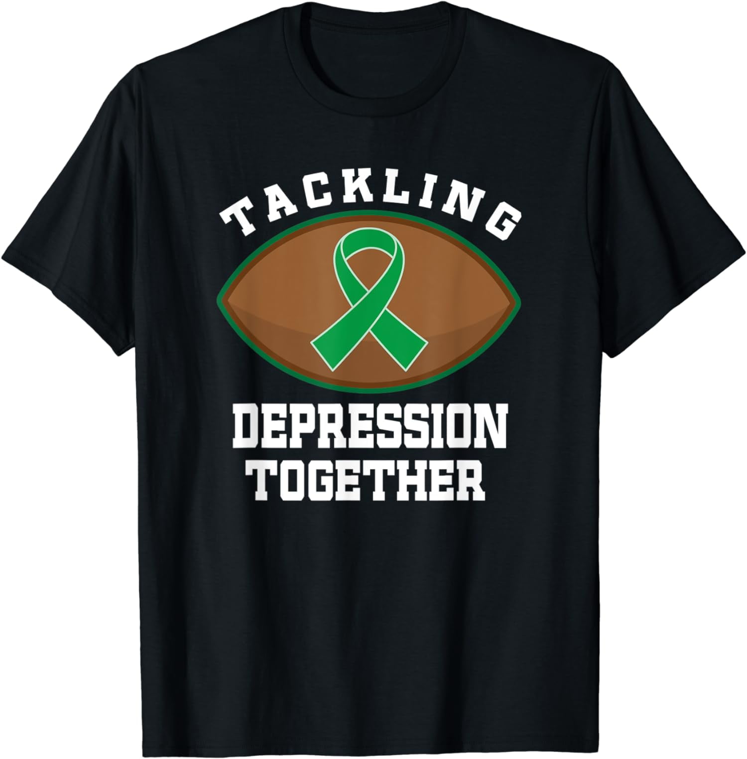 Depression Mental Health Awareness Ribbon T-Shirt - Walmart.com