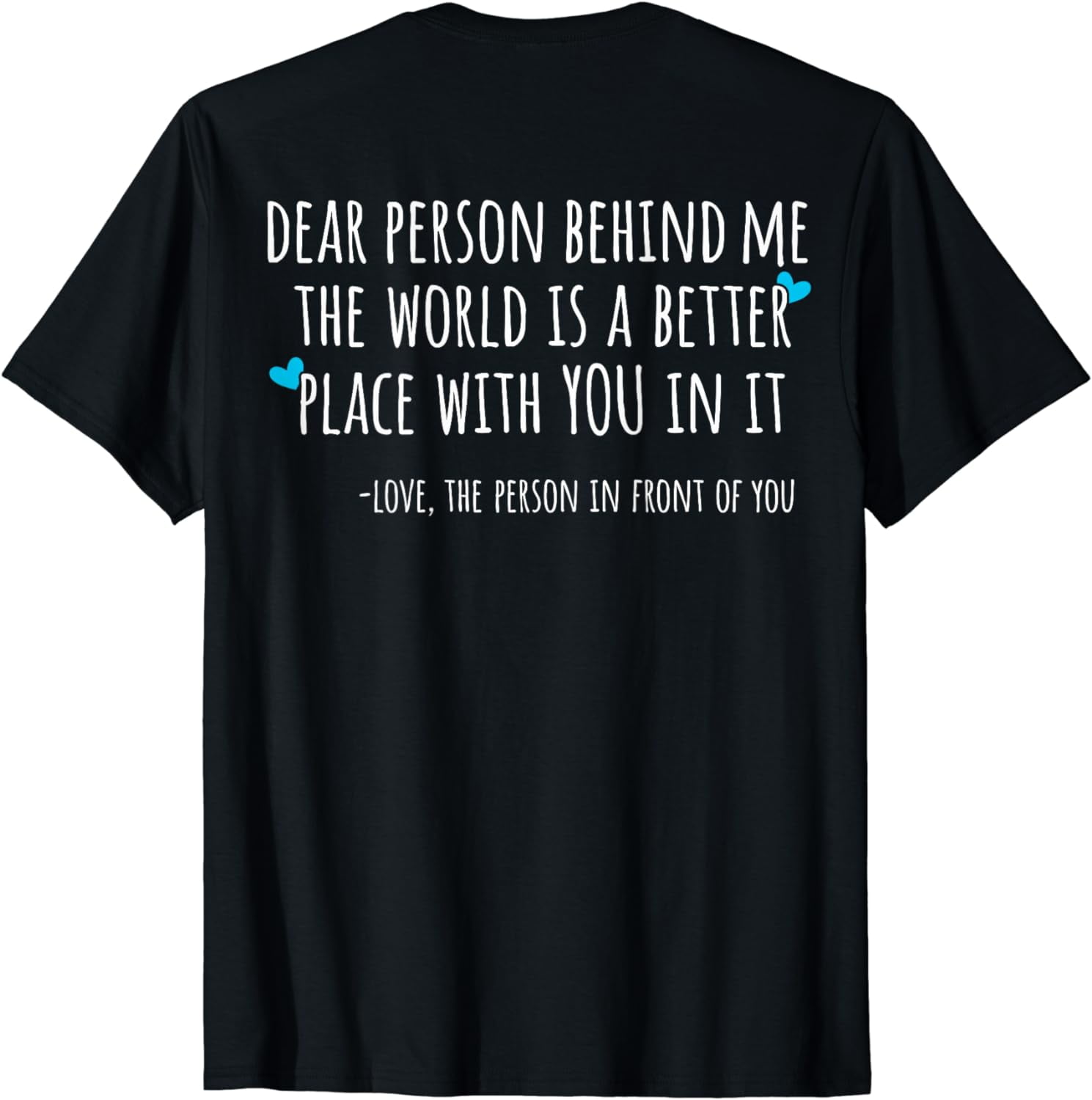 Depression & Suicide Prevention Awareness Person Behind Me T-Shirt ...