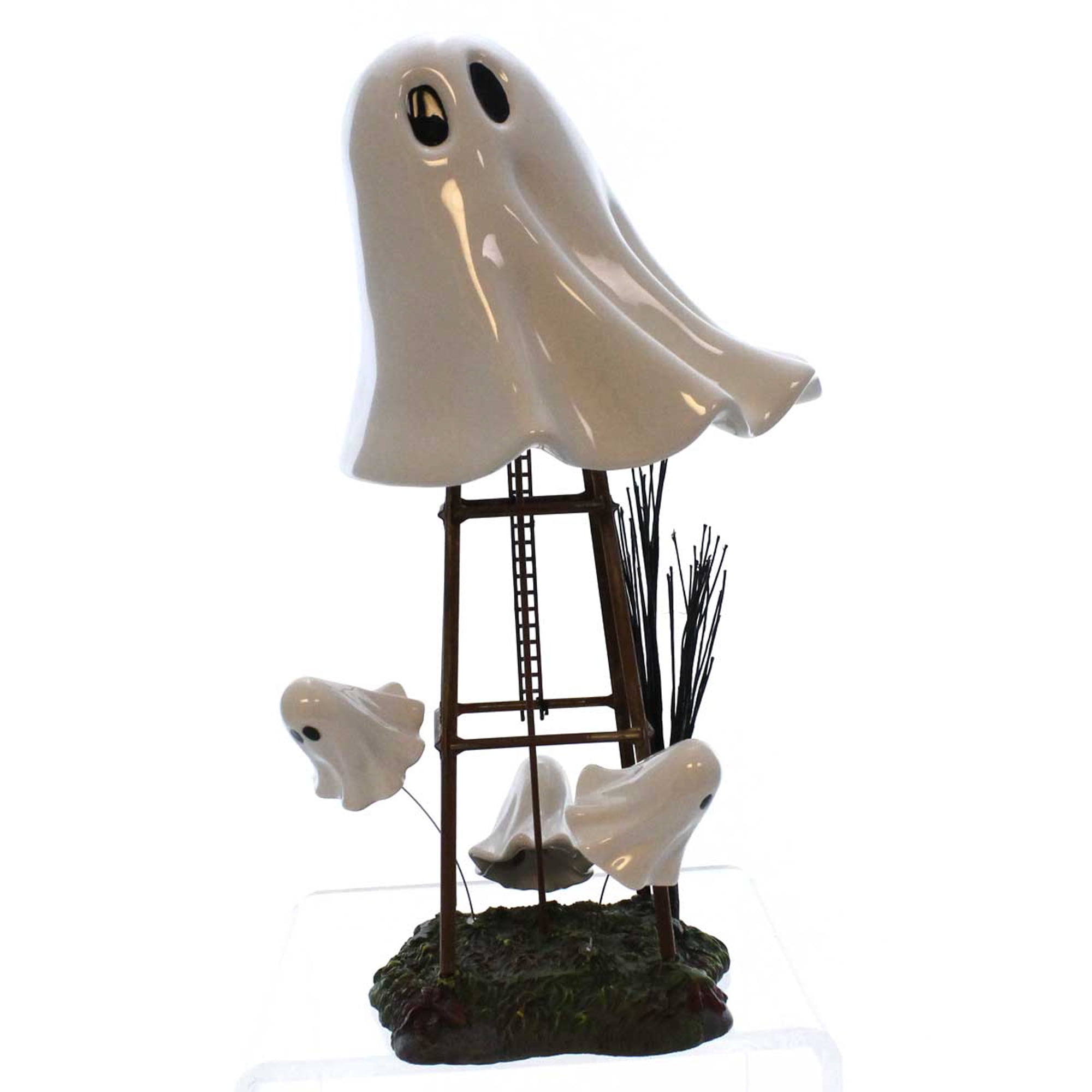 Dept 56 Accessories Haunted Water Tower Ceramic Halloween Ghost 4038889 ...