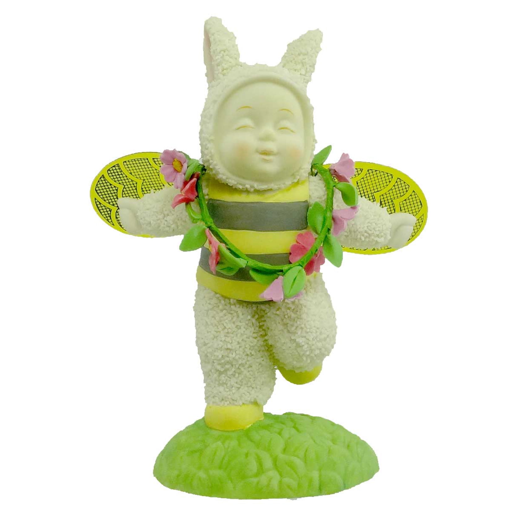 5.00In Made Of Honey, Porcelain, Snowbunny Bee Easter Spring 26221 ...