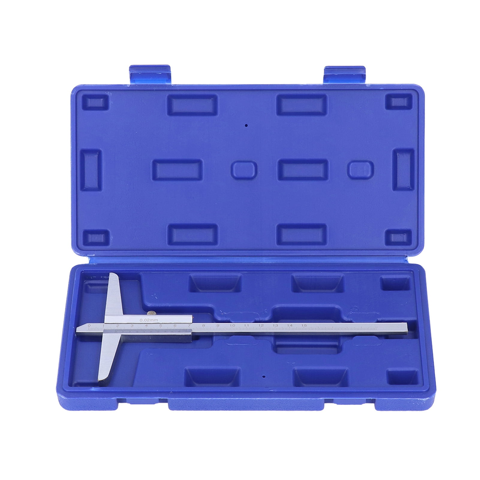 Depth Vernier Caliper High Carbon Steel Measuring Tool for Metal ...