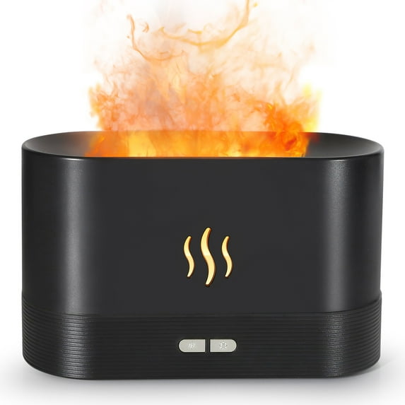 Depulat Flame Diffuser,Humidifier,Portable-Noiseless Aroma Diffuser for ...