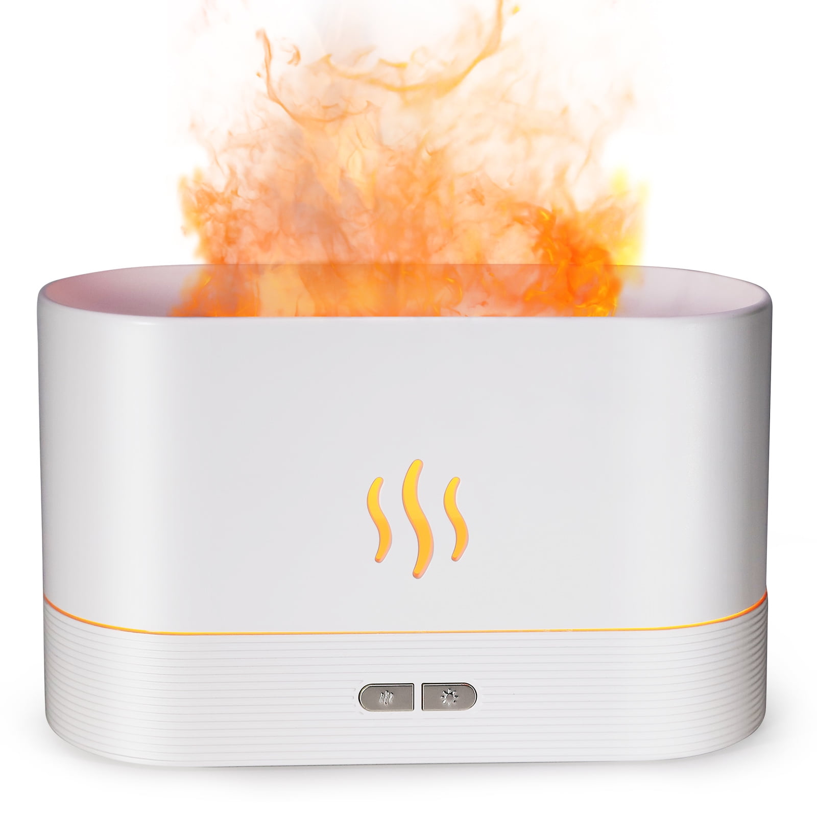 Depulat Flame Diffuser,Humidifier,Portable-Noiseless Aroma Diffuser for ...