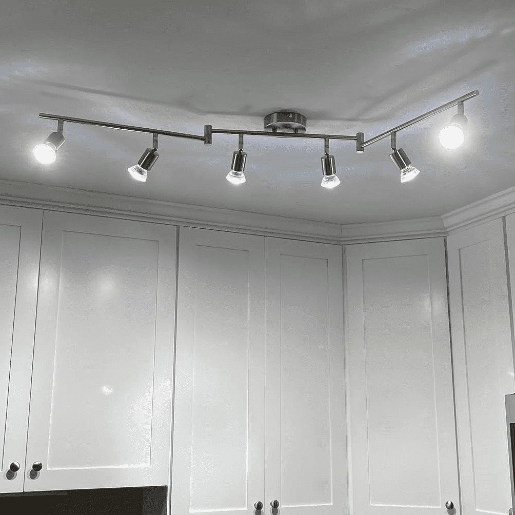 Depuley 6 Light Modern Track Ceiling Light Flush Mount Track Lights ...