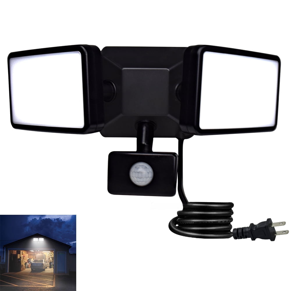 Depuley 20W LED Outdoor Motion Sensor Light, Waterproof IP65, 2 ...