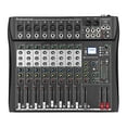 Depusheng DT8 Professional Audio Mixer 8 Channel Mixing Console with ...