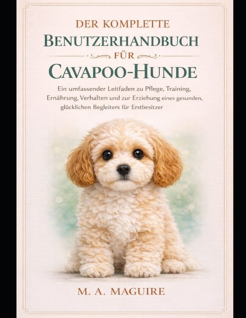 Der Komplette Benutzerhandbuch Für Cavapoo-Hunde: Ein umfassender ...