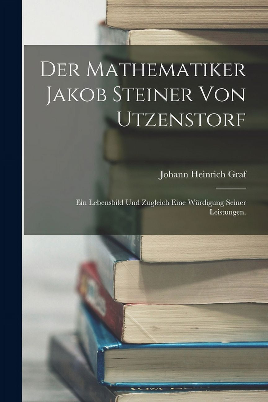 Jakob Steiner Books - Walmart.com