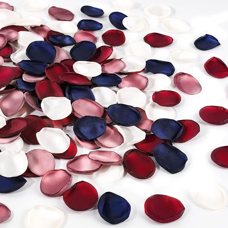 Der Rose 300pcs Artificial Flowers Silk Fake Pink Rose Petals Flower ...