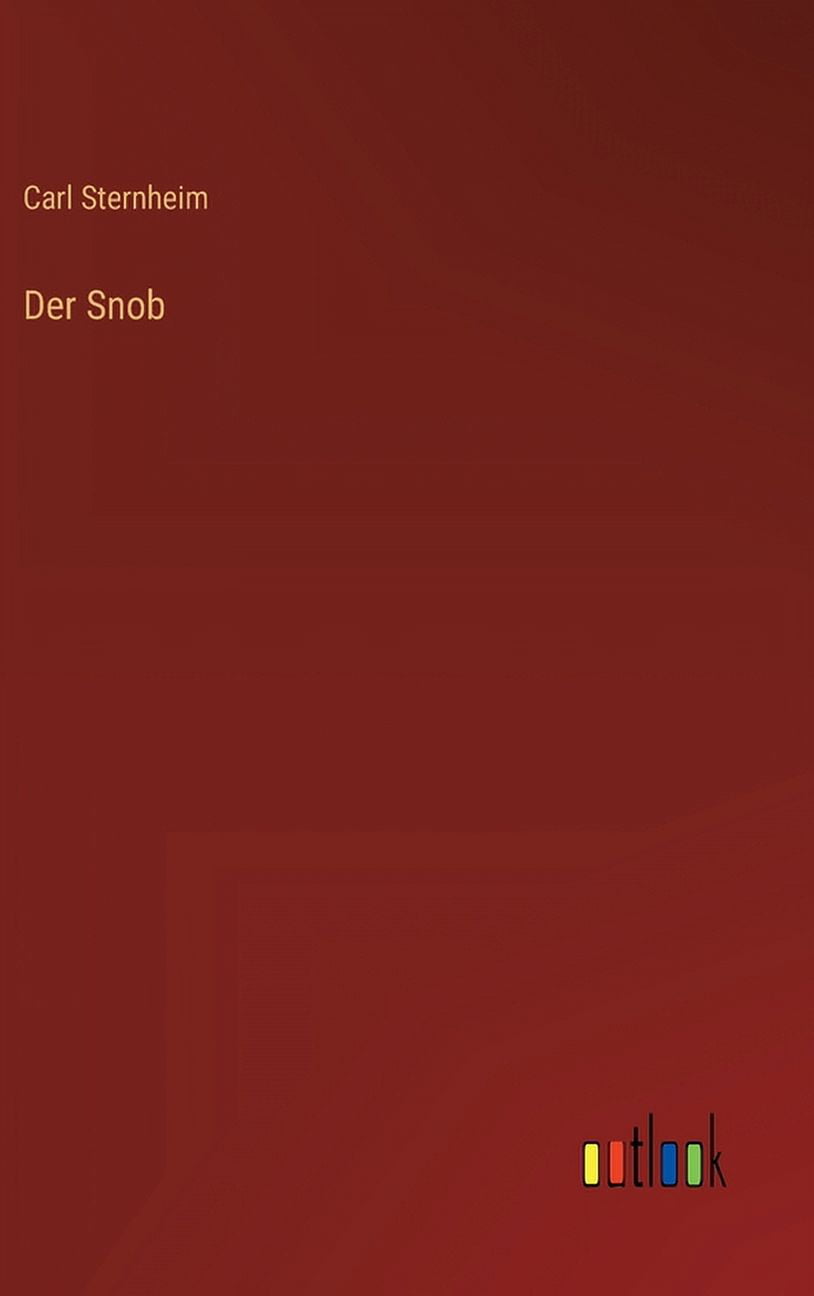 Der Snob (Hardcover) - Walmart.com