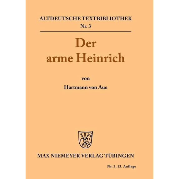 Der arme Heinrich (Paperback) - Walmart.com