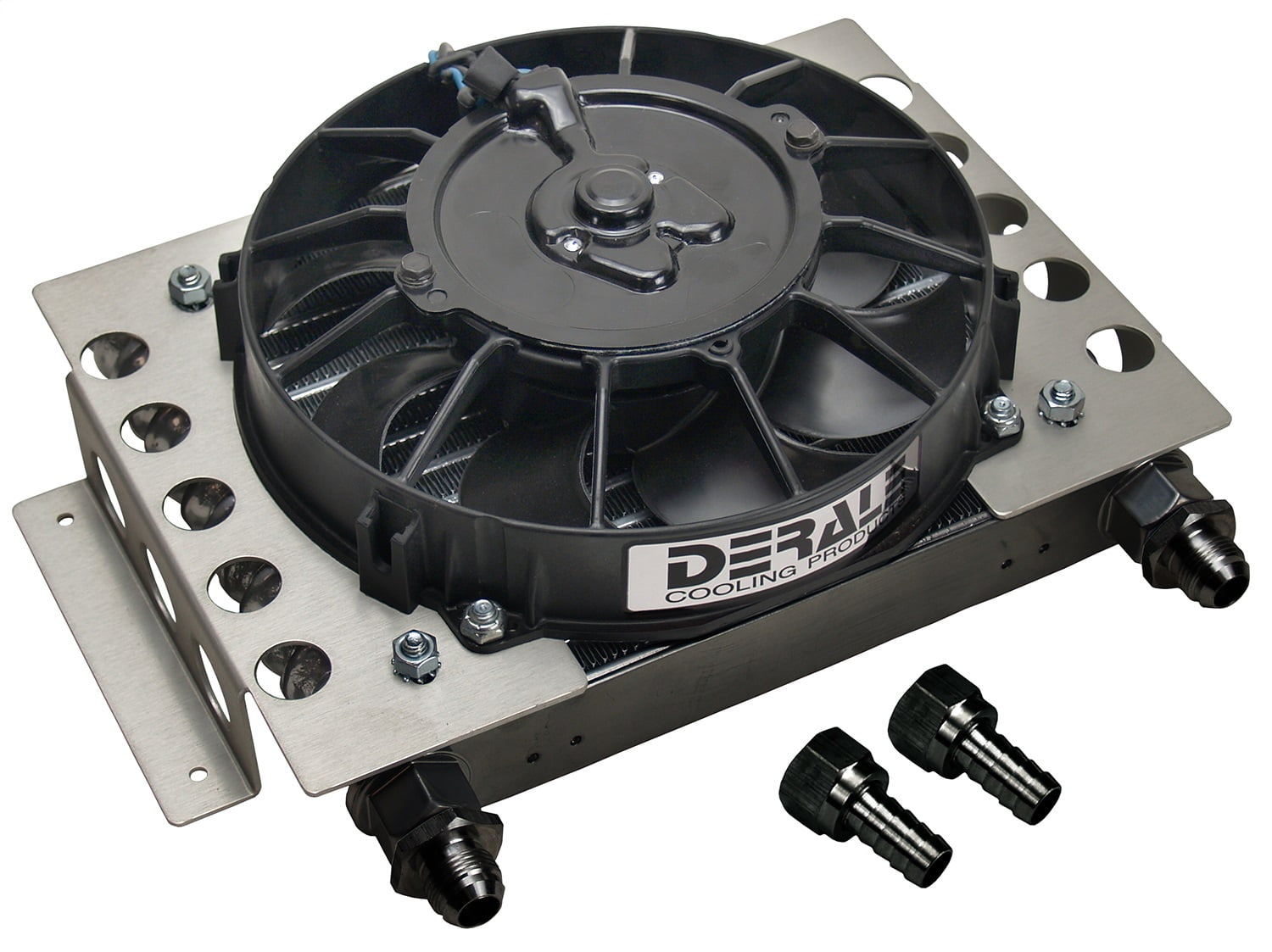 Derale 12-3/4 x 9-3/8 x 4-5/16 in Fluid Cooler/Fan P/N 15850 - Walmart.com