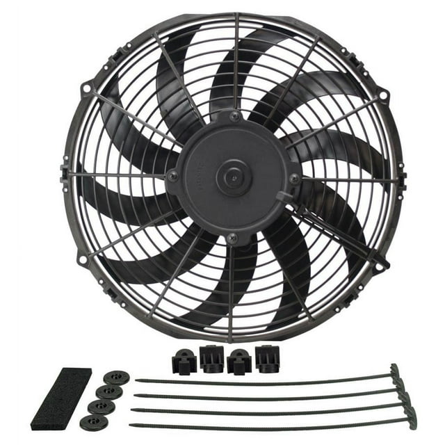 Derale 12 in 1328 CFM High Output Electric Cooling Fan P/N 16112 ...
