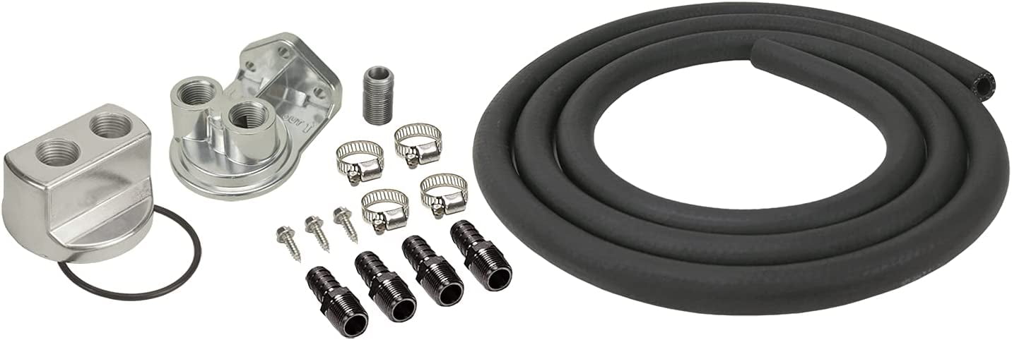 Derale 15725 Engine Oil Filter Relocation Kit - Walmart.com