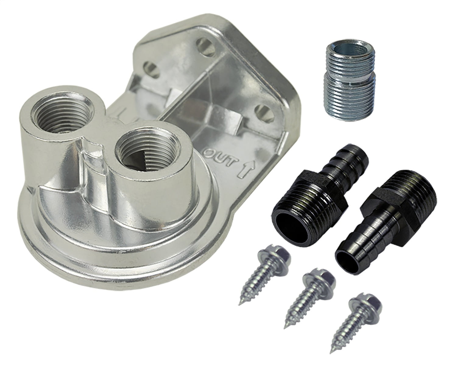 Derale 15728 Engine Oil Filter Remote Mounting Kit - Walmart.com