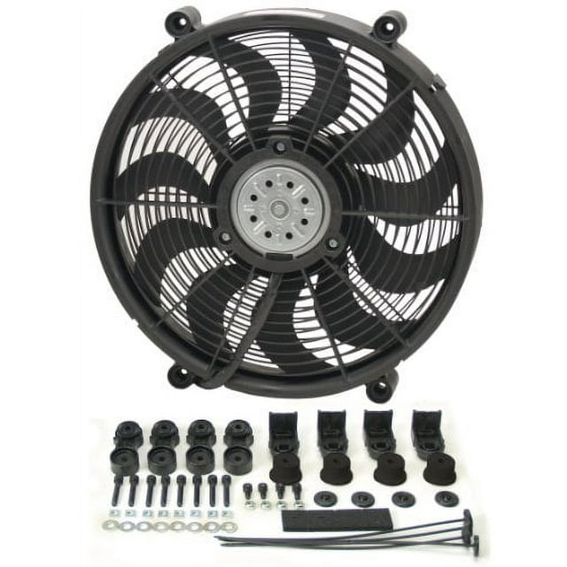 Derale 16217 17" High Output Radiator Fan - Walmart.com