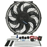 Derale 16512 12" Tornado Electric Fan Premium Kit - Walmart.com