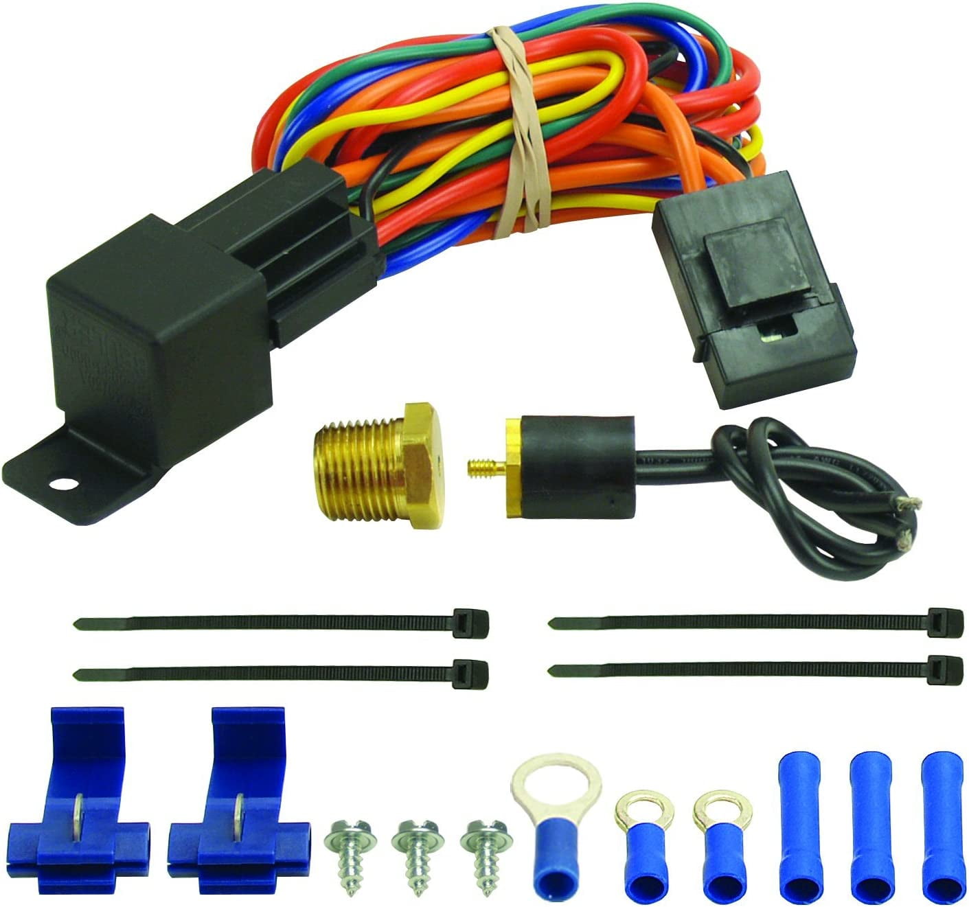 Derale 16739 180 Degree Farenheit Single Stage Electric Fan Controller ...