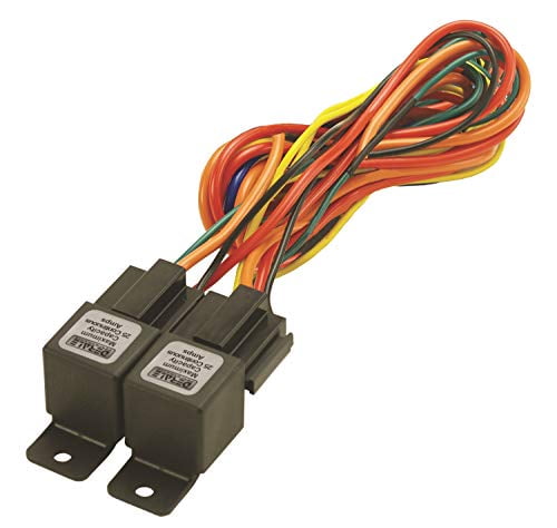 Derale 16765 Electric Fan Dual Relay Wire Harness, Black - Walmart.com